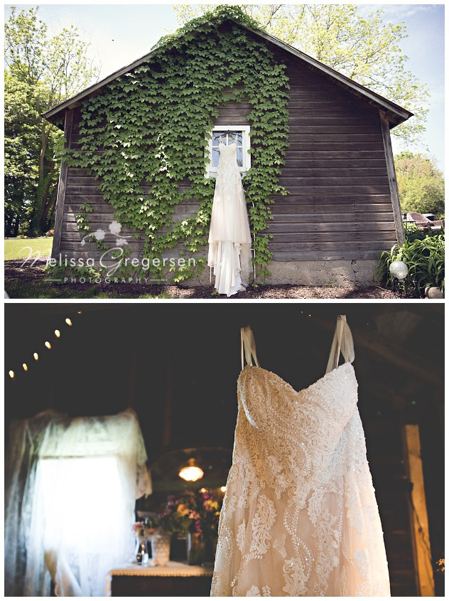 Romantic Wedding at The Vintage Rose Barn Gobles Michigan